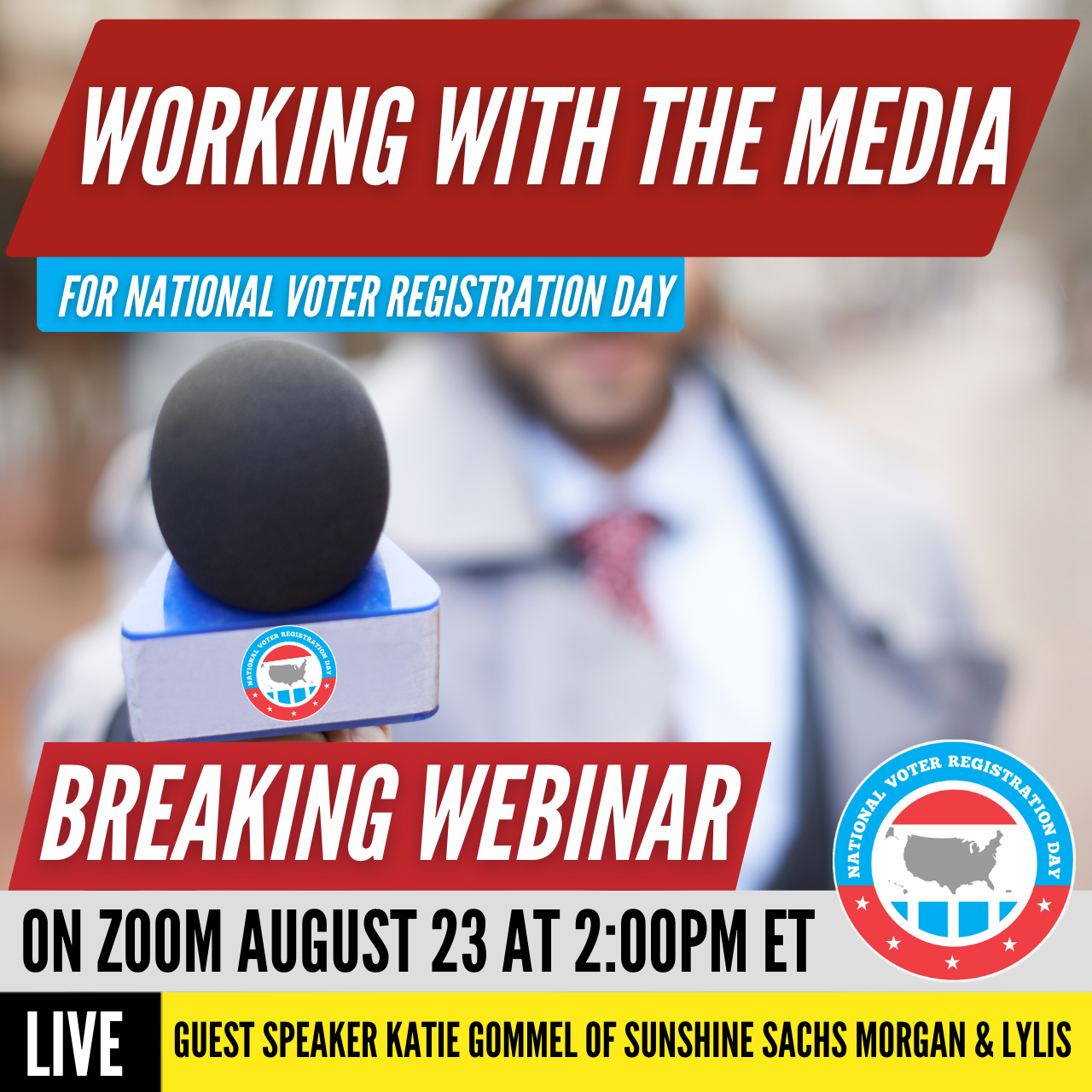 National Voter Registration Day Webinars | National Voter Registration Day