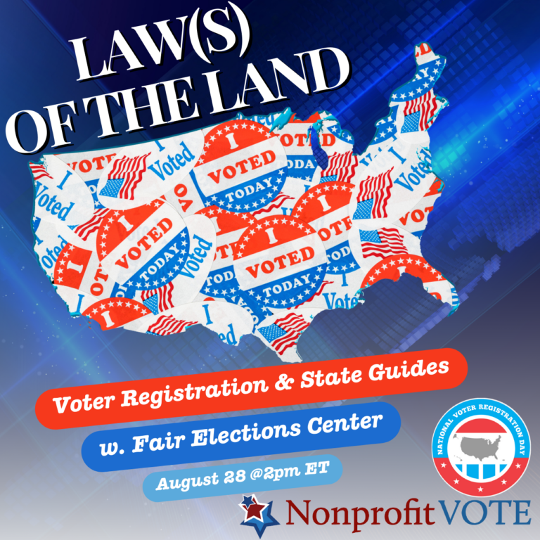 Webinar Schedule | National Voter Registration Day